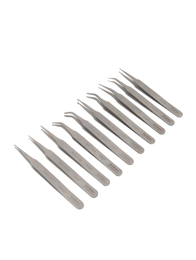 5Pc SMD Tweezer Set – Toolstar